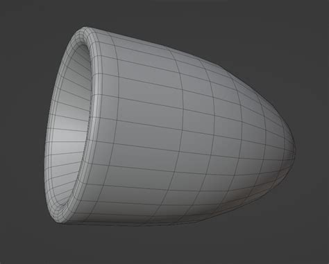 creating indents in a curved surface with only 1 line segment 4 by
