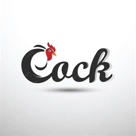 Premium Vector Cock Emblem