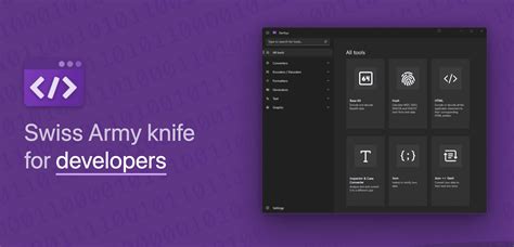 devtoys — a swiss army knife for developers