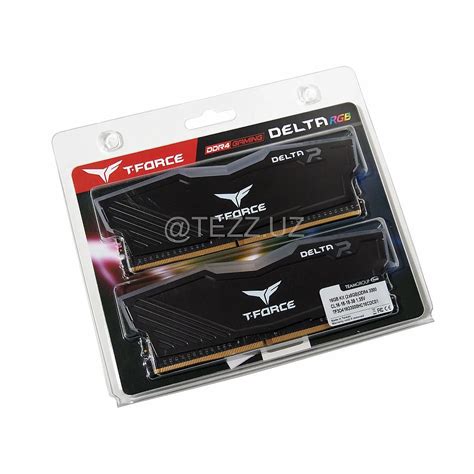 Оперативная память Teamgroup T Force Delta Rgb 16gb 3000mhz 8х2 купить в интернет магазине
