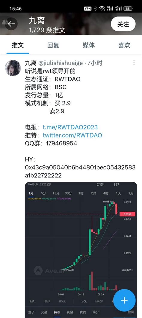 湘湘 𐤊 On Twitter 最近看到一名天天号称发现百倍千杯币的人才，经常发送哈一些日交易额几万，几十万的土狗。希望大家可以擦亮眼睛，不要把积蓄被骗走了。这种盘基本上只有一个庄跟你在