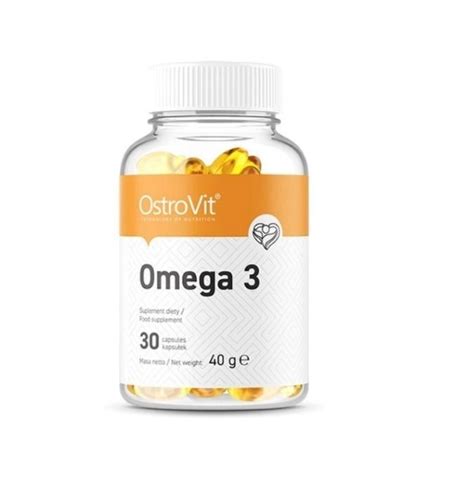 Жирные кислоты Ostrovit Omega 3 30 капсул инструкция цена в