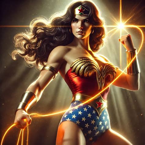 Wonder Woman Wielding Her Lasso By Wbatson99 On Deviantart