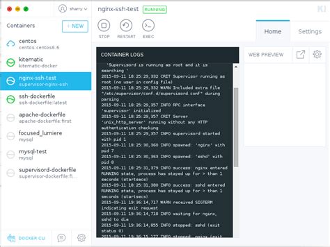 Docker Kitematic For Linux To The New Blog