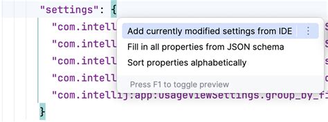 Customizing Devcontainer Json File Intellij Idea Documentation