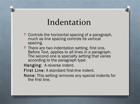 Presentation Basic Formatting Ppt