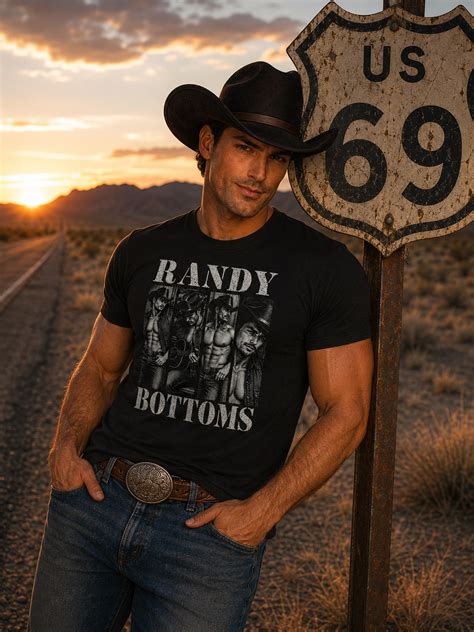 Randy Bottoms Four Panel Tour Tee The Boot Scootin Sissies