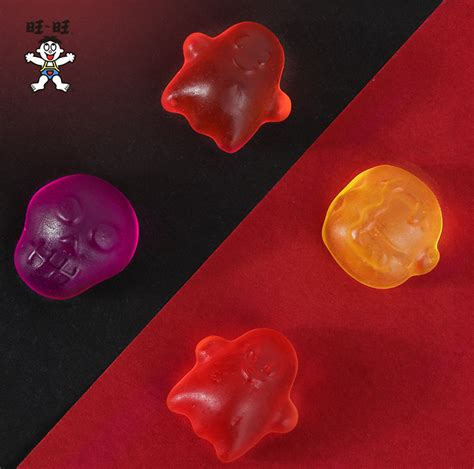 Wangwang Qq Candy Halloween Limited Edition Soft Candy Gummy Candy 200