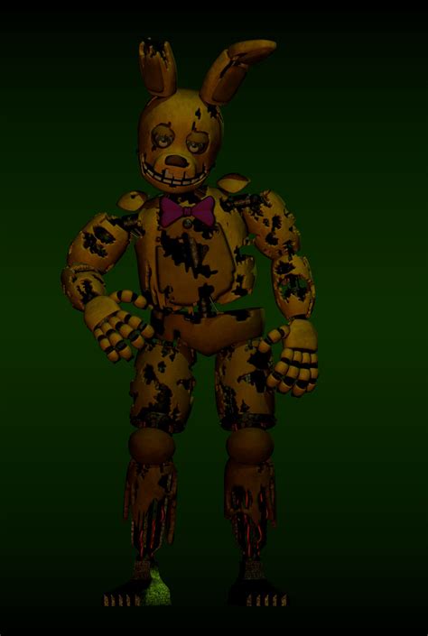 Withered Spring Bonnie By Taddydudstare On Deviantart