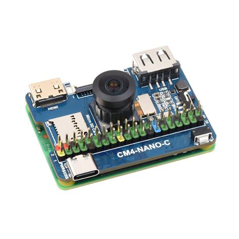 Waveshare Nano Base Board C For Raspberry Pi Compute Module 4