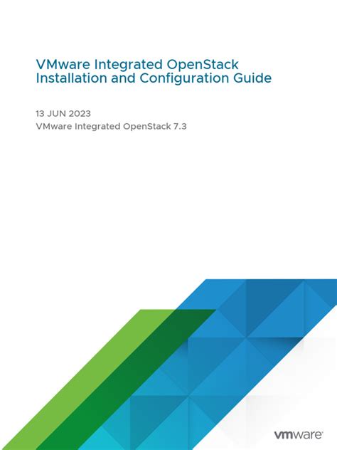 Vmware Integrated Openstack 72 Install Config Guide Pdf Open