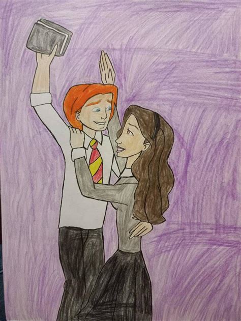 Gryffindor Couple By Vikkiedraws18 On Deviantart