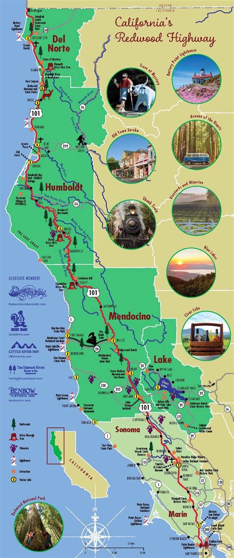 Map Of Redwood City California
