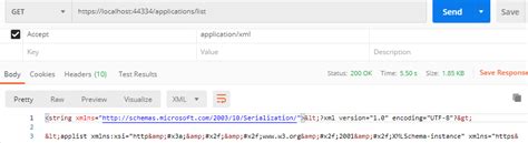 Returning Xml From C Webapi Formatting Issues Stack Overflow