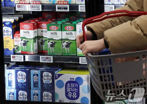 멸균우유 수입 ‘껑충