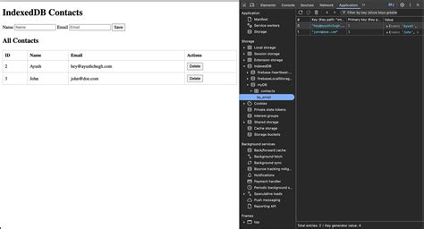 Indexeddb Database Inside Browser Ayush Chugh