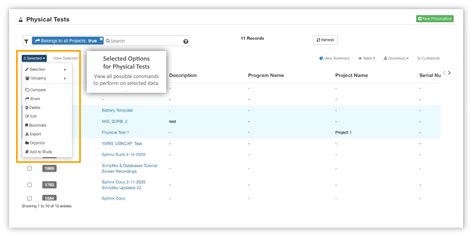 22 Data Tables — D3view Documentation Documentation