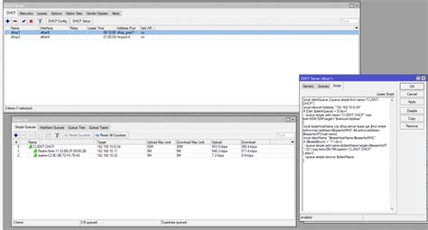 Cara Konfigurasi Script Simple Queue Otomatis Di Mikrotik Dari Dhcp Server Lease Honet