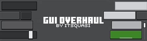 Gui Overhaul Minecraft Resource Pack