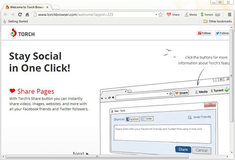 Torch Web Browser Basic Information And Associated File Extensions