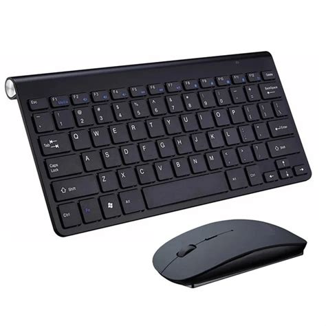Wholesale Qh 001 24g Wireless Mini Keyboard Mouse Set Black Tvcmall