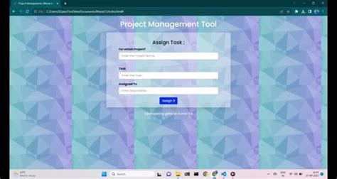 Pavan Kumar S R On Linkedin Webdevelopment Bharatintern