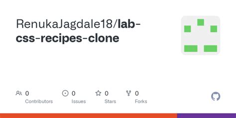 Renuka Jagdale On Linkedin Github Renukajagdale18lab Css Recipes Clone