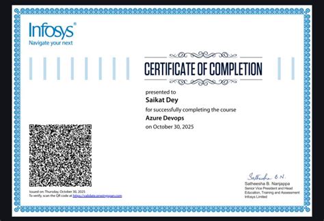Azuredevops Infosys Continuouslearning Cloudcomputing Devops