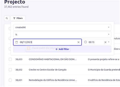 Date Filter Not Working In Strapi Admin Strapi Admin Strapi