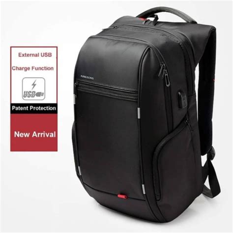 Kingsons กระเป๋าเป้โน๊ตบุ๊ค กระเป๋าสะพายหลัง กันน้ำ ใส่ Notebook และ Laptop ขนาด 17 นิ้ว