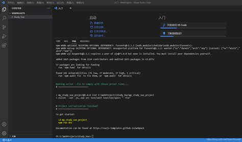 使用visual Studio Code工具创建vue项目并运行使用visual Studio Code编写vue2 Csdn博客