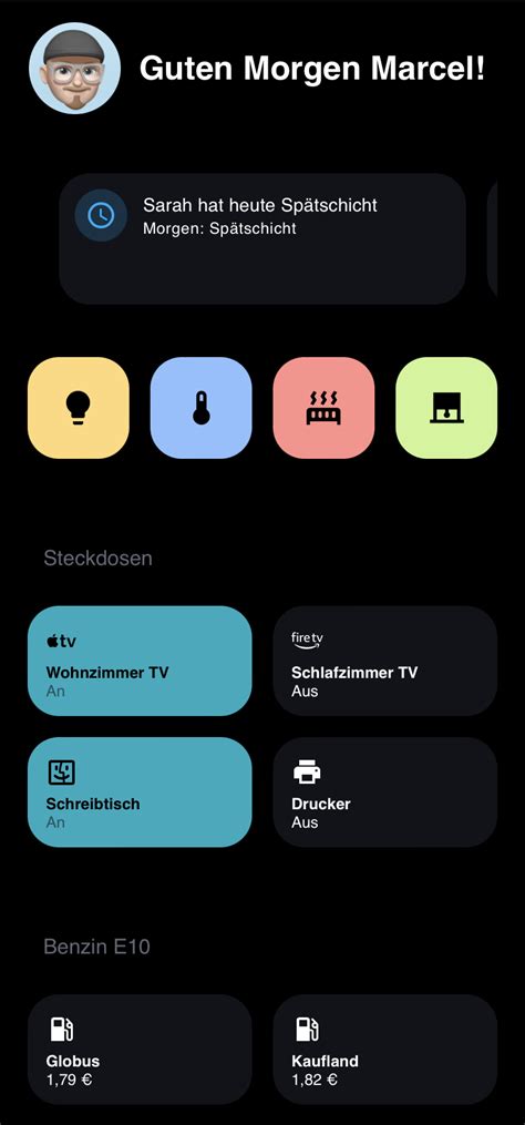 Custom Button Card With Custom Template From Minimalist In Rounded Theme Frontend Home