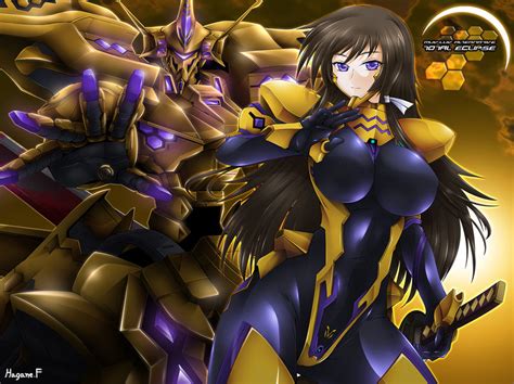 Takamura Yui And Type 00 Takemikazuchi Muv Luv And 2 More Drawn By
