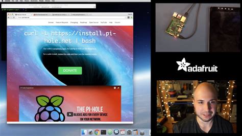 Raspberry Pi Quick Look At Pi Hole Ad Blocking Server With Tony D Adafruit Live Youtube