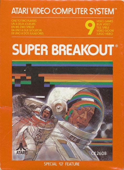 Atari 2600 Vcs Super Breakout Scans Dump Download Screenshots Ads Videos Catalog