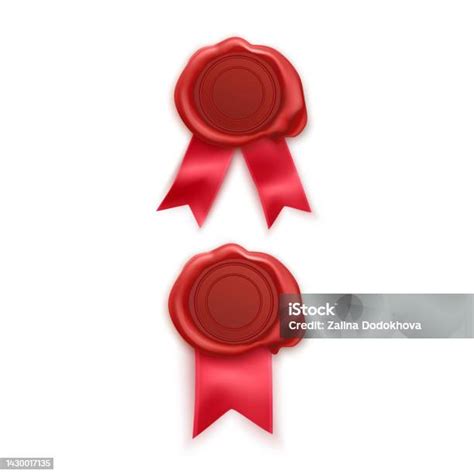 왁스 스탬프 오래 된 엠보싱 봉투 라벨 라운드 로얄 중세 모형 만화 모양 벡터 촛불 왁스 씰 봉랍에 대한 스톡 벡터 아트 및 기타 이미지 Istock