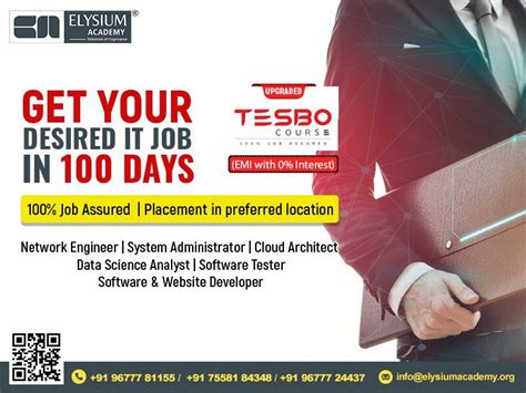 Elysiumacademy No1academy Tesbocourse Jobassurane Itcareer It Itjobs Coding Job