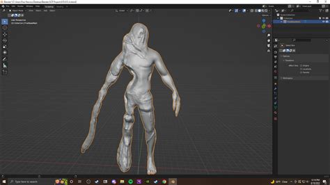 My Unfinished Scp 610 Model Im Working On Thoughts R Scp