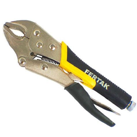 Alicate De Pressão Cabo Emborrachado Curvo 10pol Profissional Shopee Brasil