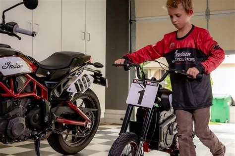 Indian Presenta Su Primera Moto Eléctrica La Eftr Jr