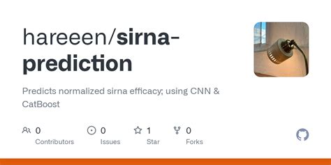 Github Hareeensirna Prediction Predicts Normalized Sirna Efficacy