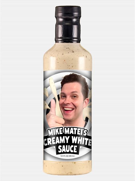 Mike Mateis Creamy White Sauce Habanero Garlic Ranch Retroware