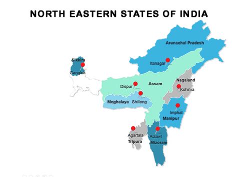 Nicknames And Capitals Of North Eastern States Of India Nagaland Gk