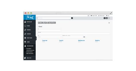 Custom Push Notification Features Custom Push Notification Features