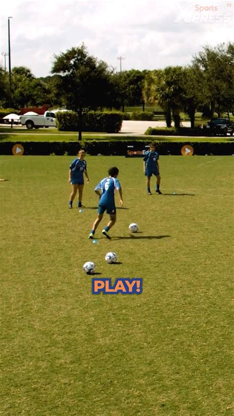 Soccer Drill To Improve First Touch Passing Balance And Coordination With The Ball Artofit