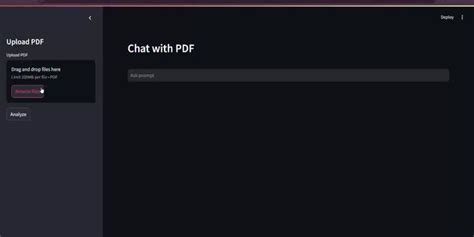 Mukti Mishra On Linkedin Ai Chatbot Pdfanalysis Geminiapi Langchain Llm Faiss