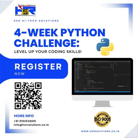 Pythonprogramming Learningpython Pythontraining Pythonbootcamp Hsr Hi Tech Solutions