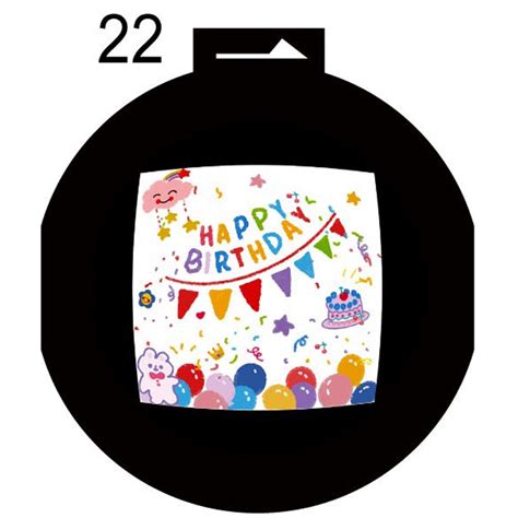 โปรเจคเตอร์ถ่ายรูป ลายใหม่ จัดส่งทุกวัน พร็อพวันเกิด ปาร์ตี้วันเกิด วัน