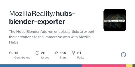 Hubs Blender Exportergithubissuetemplatebug Report Blender Add On