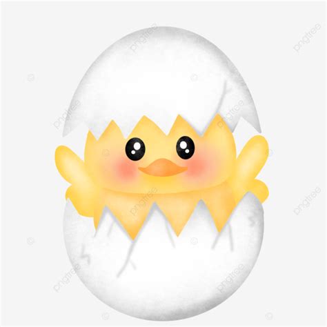 귀여운 아기 병아리 부화 부활절 클립 아트 병아리 계란 부화 Png 일러스트 및 Psd 이미지 무료 다운로드 Pngtree
